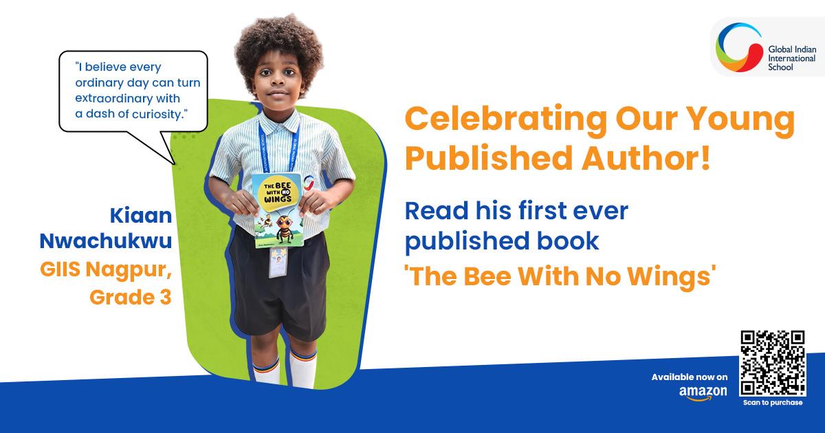 Kiaan: The 7-Year-Old Author Inspiring Minds With “The Bee With No Wings”