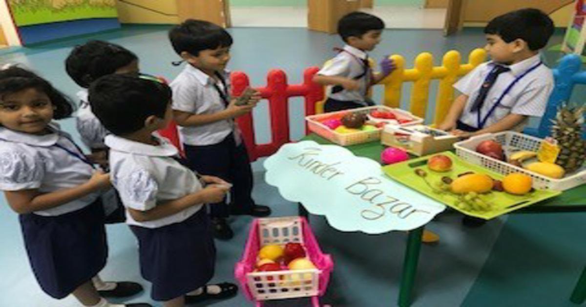 Kindergarten Students Enjoy Role Play At Kinder Bazaar