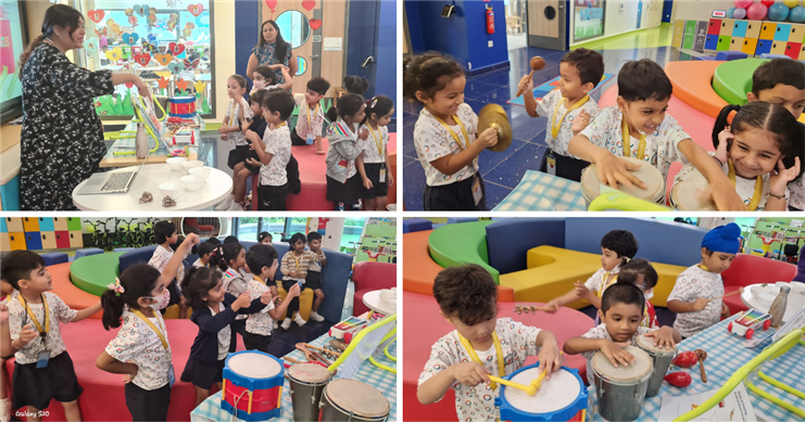 Kindergarteners Dive Into The World Of Senses During Sense Booth Week