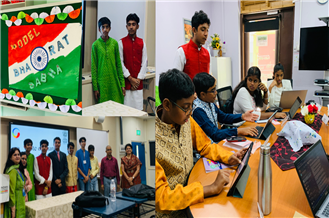 Students Showcase Political Acumen Participating In Model Bharat Sabha