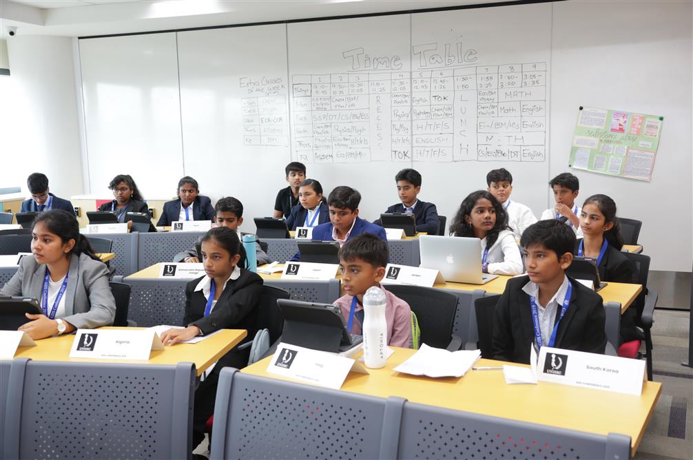 Mun Style Giis Conference Makes Students Confident And Knowledgeable