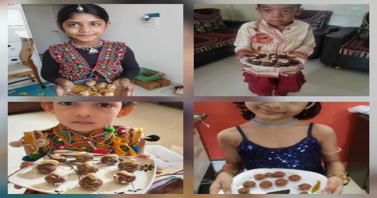 Nine Colours Of Navratri For The Giis Hadapsar Students