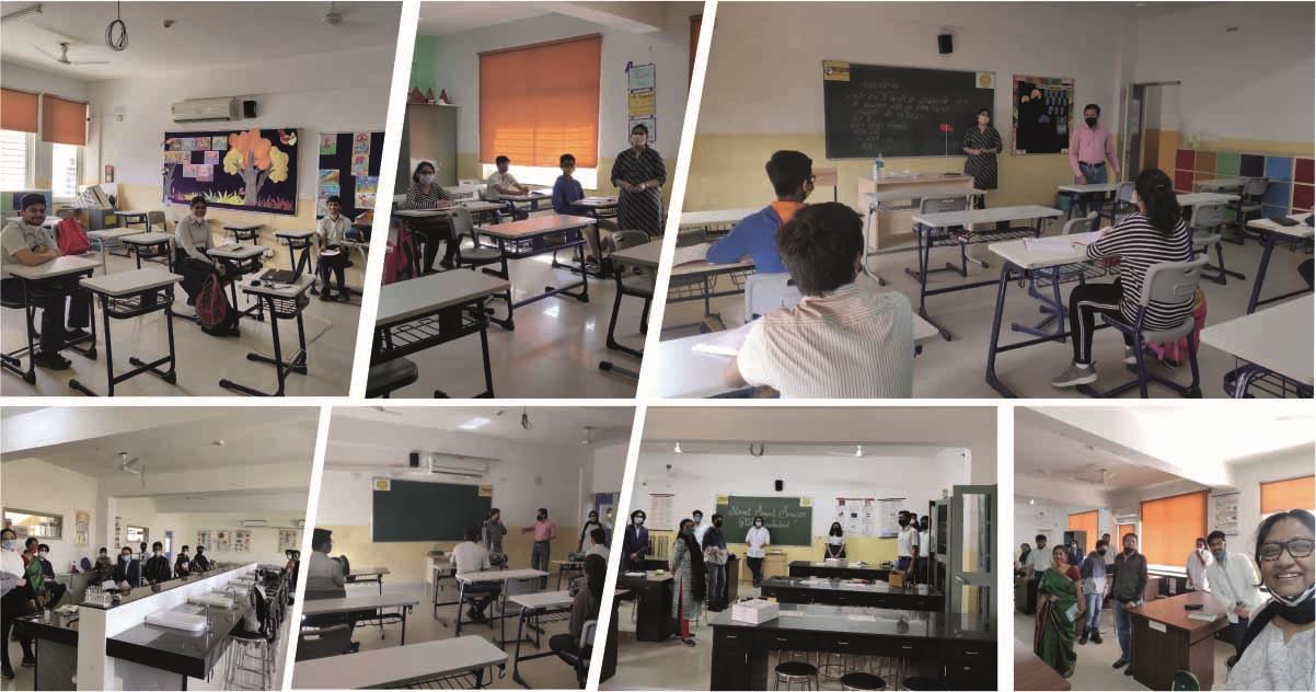 Giis Ahmedabad Opens Up Its Classrooms For Grade 10 & 12 Students With ...