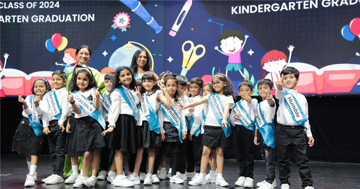 Preschoolers Take Center Stage For The Kindergarten Graduation Ceremony