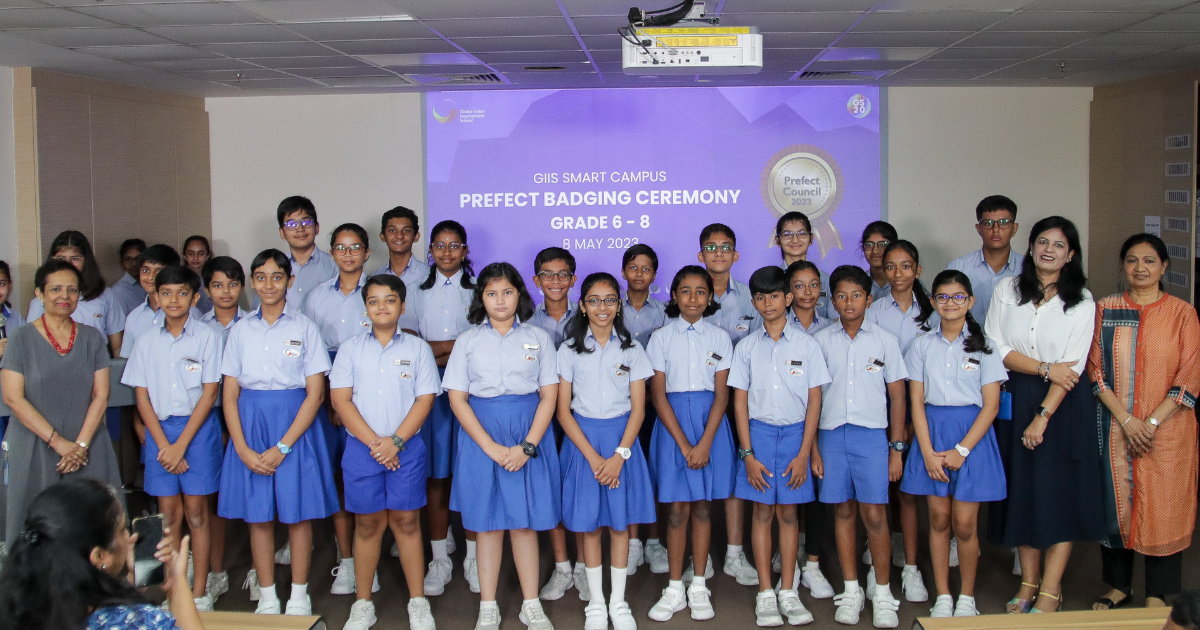 Giis Smart Campus Empowers Student Leaders In Prefect Badging Ceremony