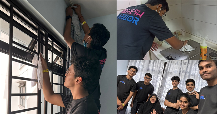 Smart Campus Students Give Back To Society Participating In Project Refresh