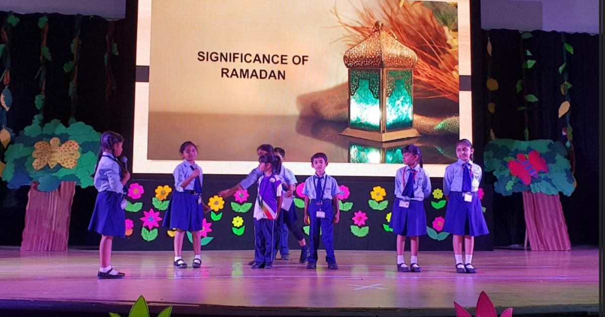 Students Understand The Importance Of Ramadan At Special Assembly