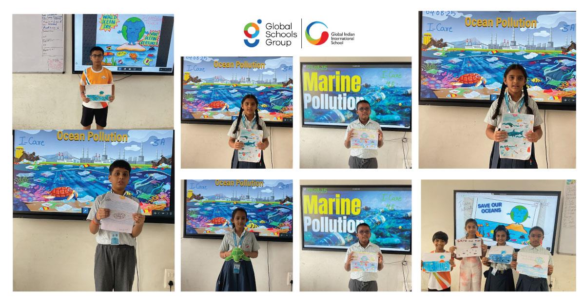 Giis Hadapsar Students Champion Marine Conservation Through I-Care Activity