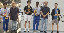 Secondary Student Sanjay Vasu Clinches U16 Chess Champion Title