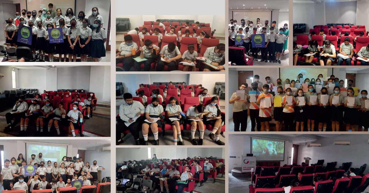 Giis Noida Supports The Save Soil Movement Initiated By Sadhguru Of ...