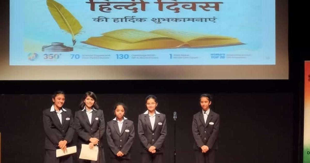 Students Of Giis Tokyo Celebrated International Hindi Diwas Day