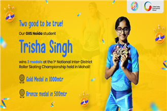 Giis Noida’S Skating Champ - Trisha Singh Shines Bright At The National ...