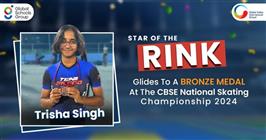Trisha Singh Glides To Victory At The Cbse National Skating Championship 2024