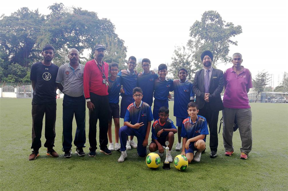 Under-13 Team Wins In Football Tournament!