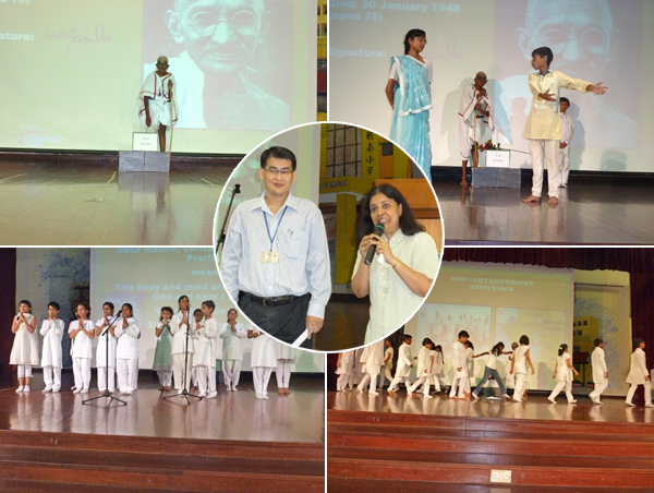 Giis Balestier Takes The Story Of The Mahatma To The Xingnan Primary School